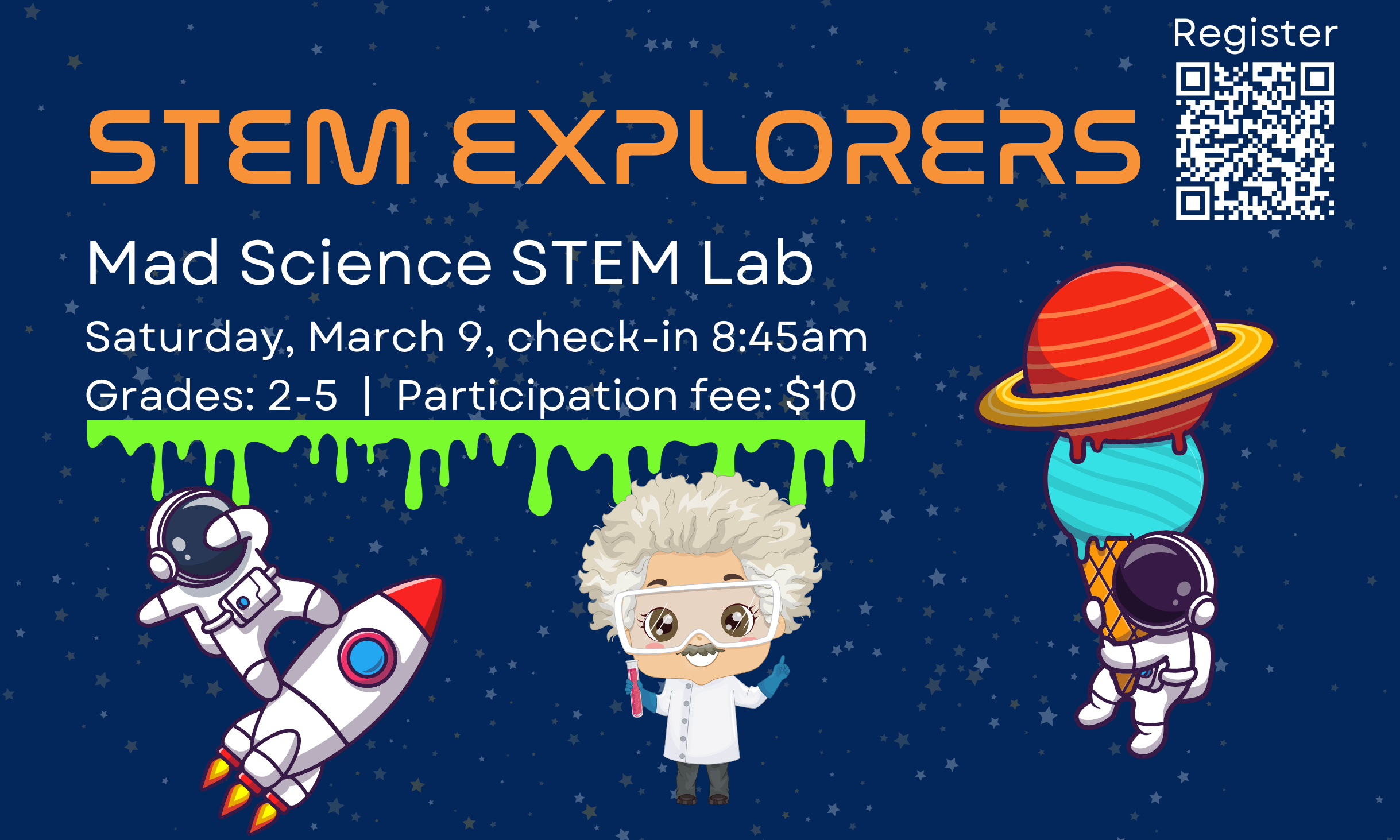 Orange Coast College | Ticketing - Mad Science STEM Lab (STEM Explorers)